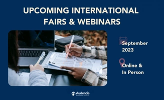 SEPTEMBER 2023 INTERNATIONAL FAIRS & WEBINARS | Audencia