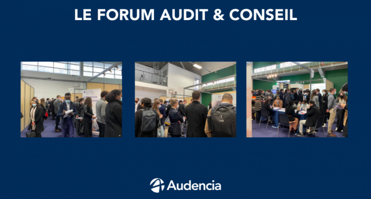Retour sur le forum Audit & Conseil - 2022 | Audencia