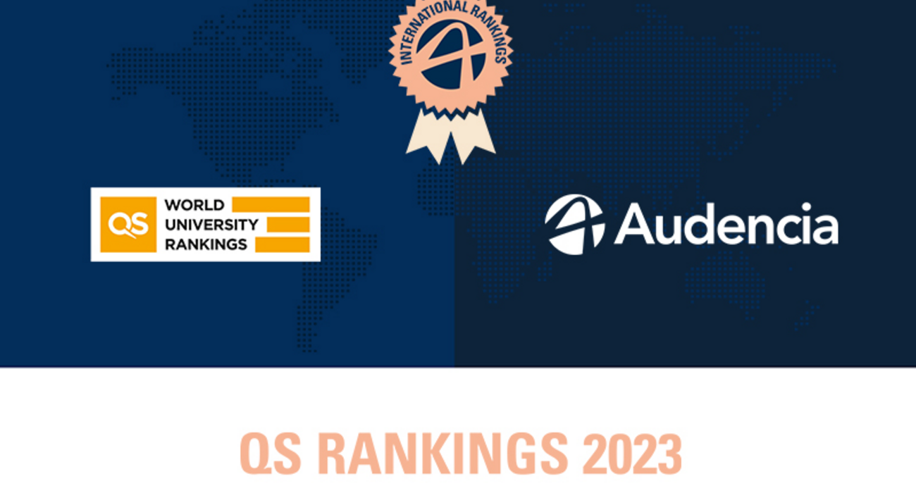 Six Audencia programmes in the QS Rankings 2023 , including four in the World Top 50 and four in ...