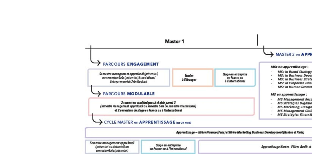 Master Grande Ecole - Apprentissage | Audencia